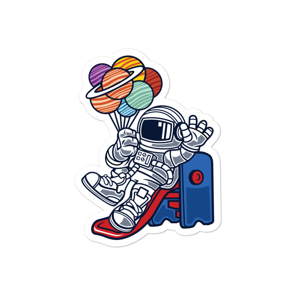 SPACE SLIDER sticker – Tronicpen