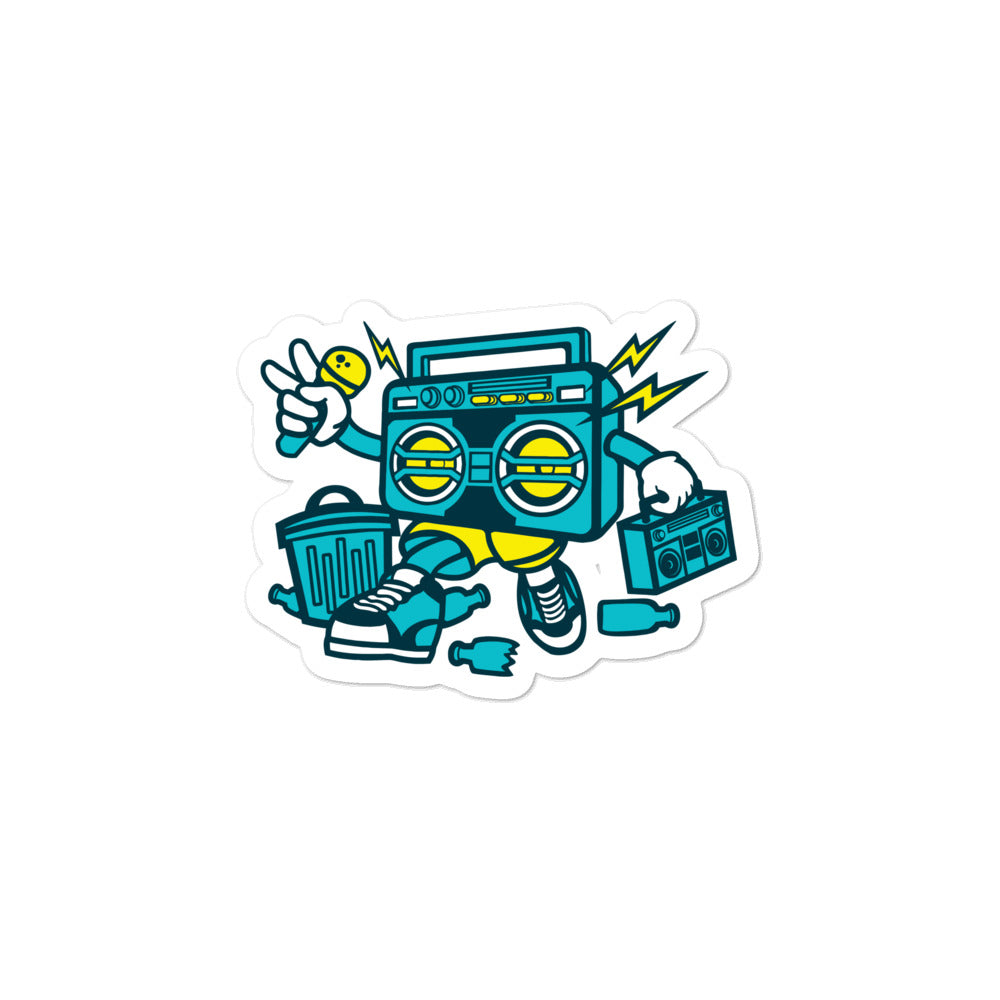Boombox sticker – Tronicpen
