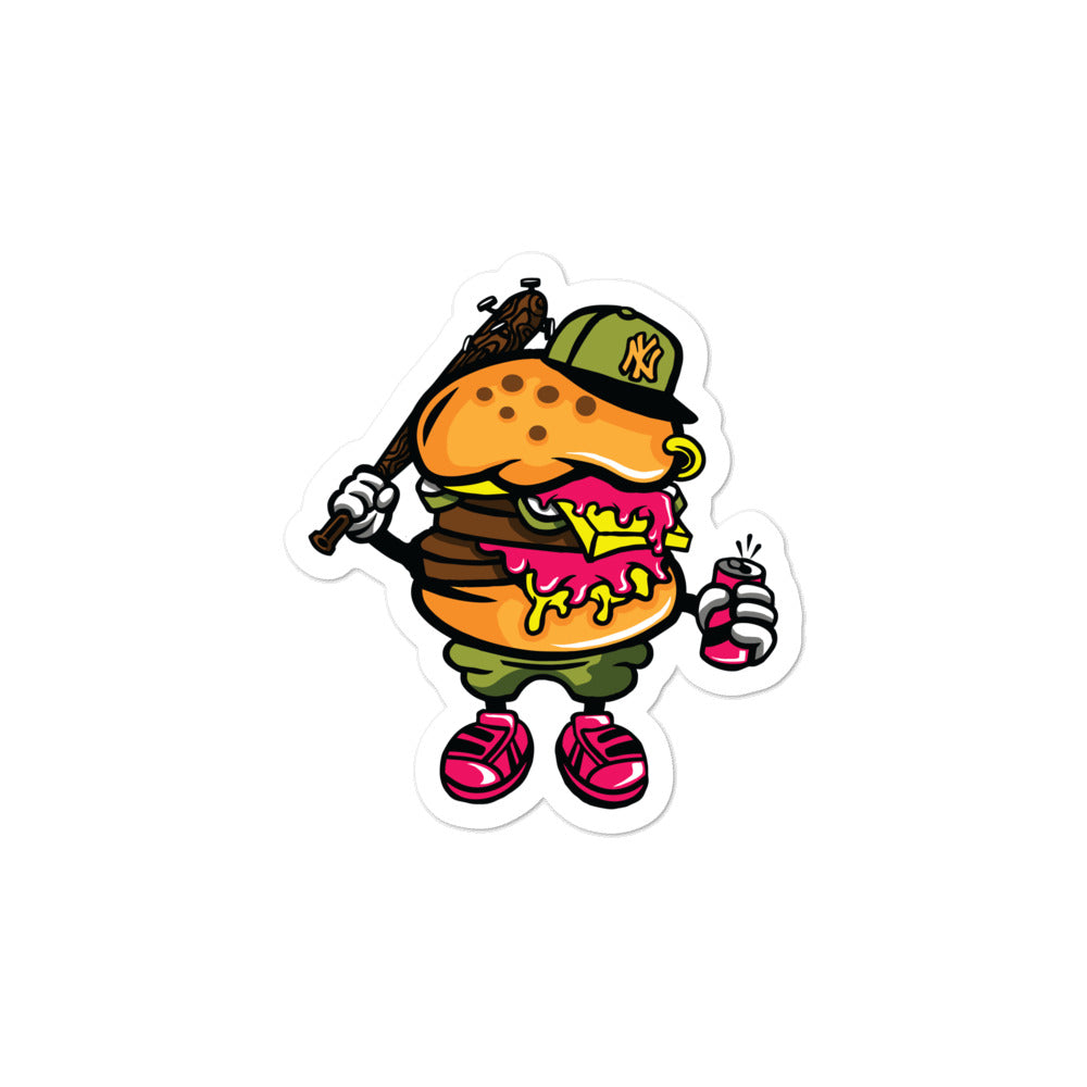 Burger Bastard sticker – Tronicpen