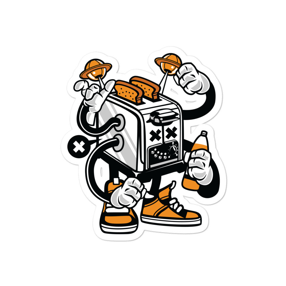 TOASTER MONSTER sticker – Tronicpen